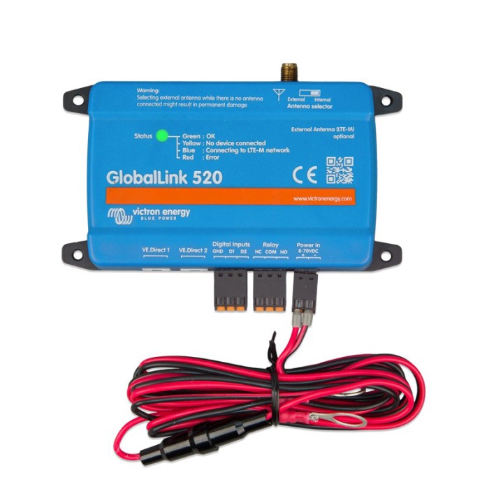 GlobalLink 520 - Le système de supervision à distance Victron Energy